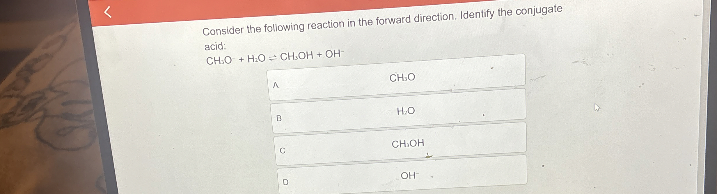 Solved Consider the following reaction in the forward | Chegg.com