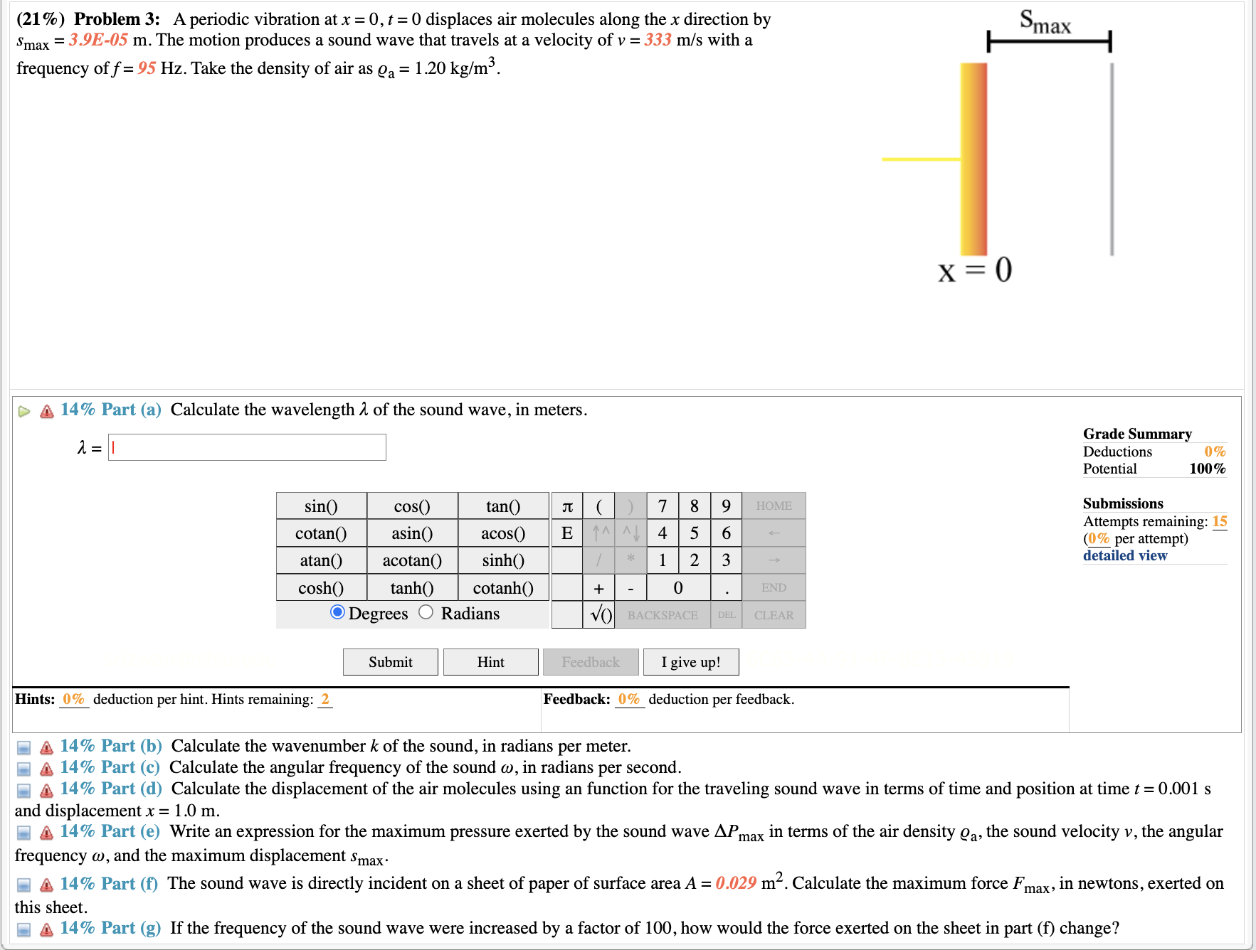 Solved Homework 9, ﻿Problem 3Please answer all parts | Chegg.com
