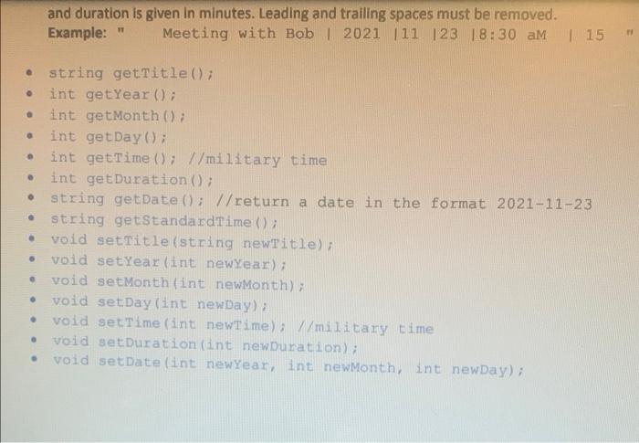 CS 2400 Appointment Class (60 Points) Part 1 | Chegg.com