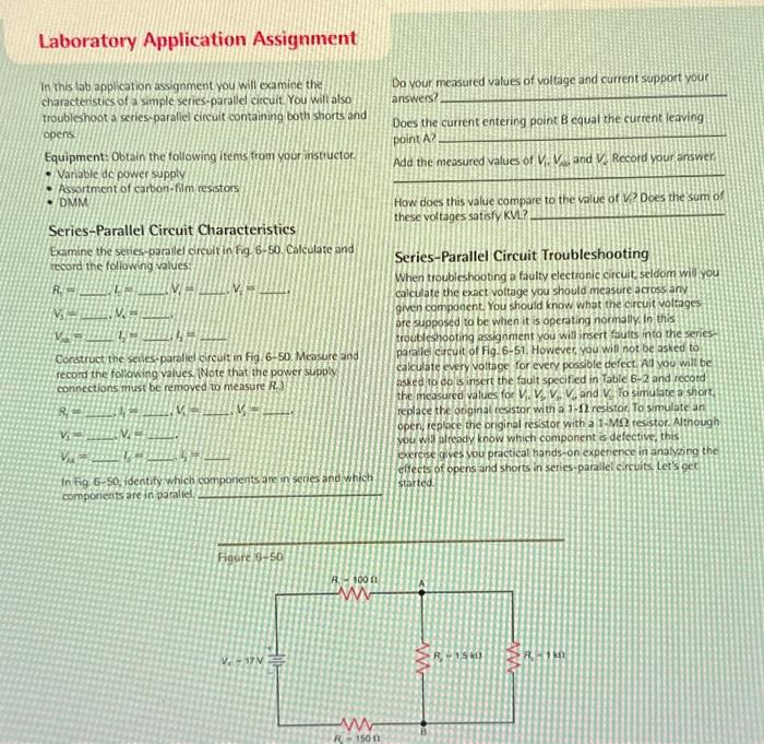 Solved Laboratory Application Assignment In this lab | Chegg.com
