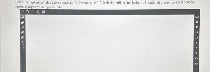 Solved Draw the most reasonable Lewis structure for the | Chegg.com
