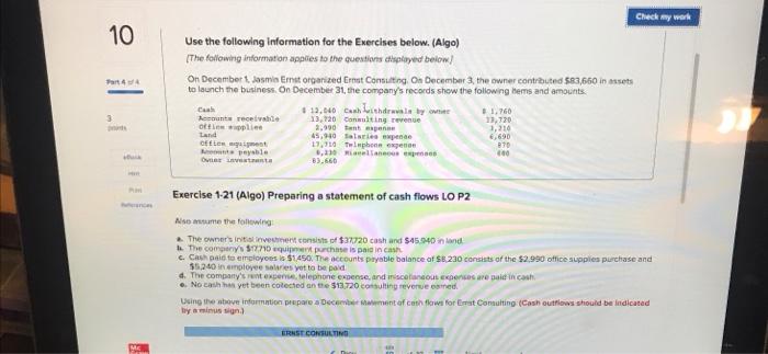 Solved needing assistance filling out the rest of the data. | Chegg.com