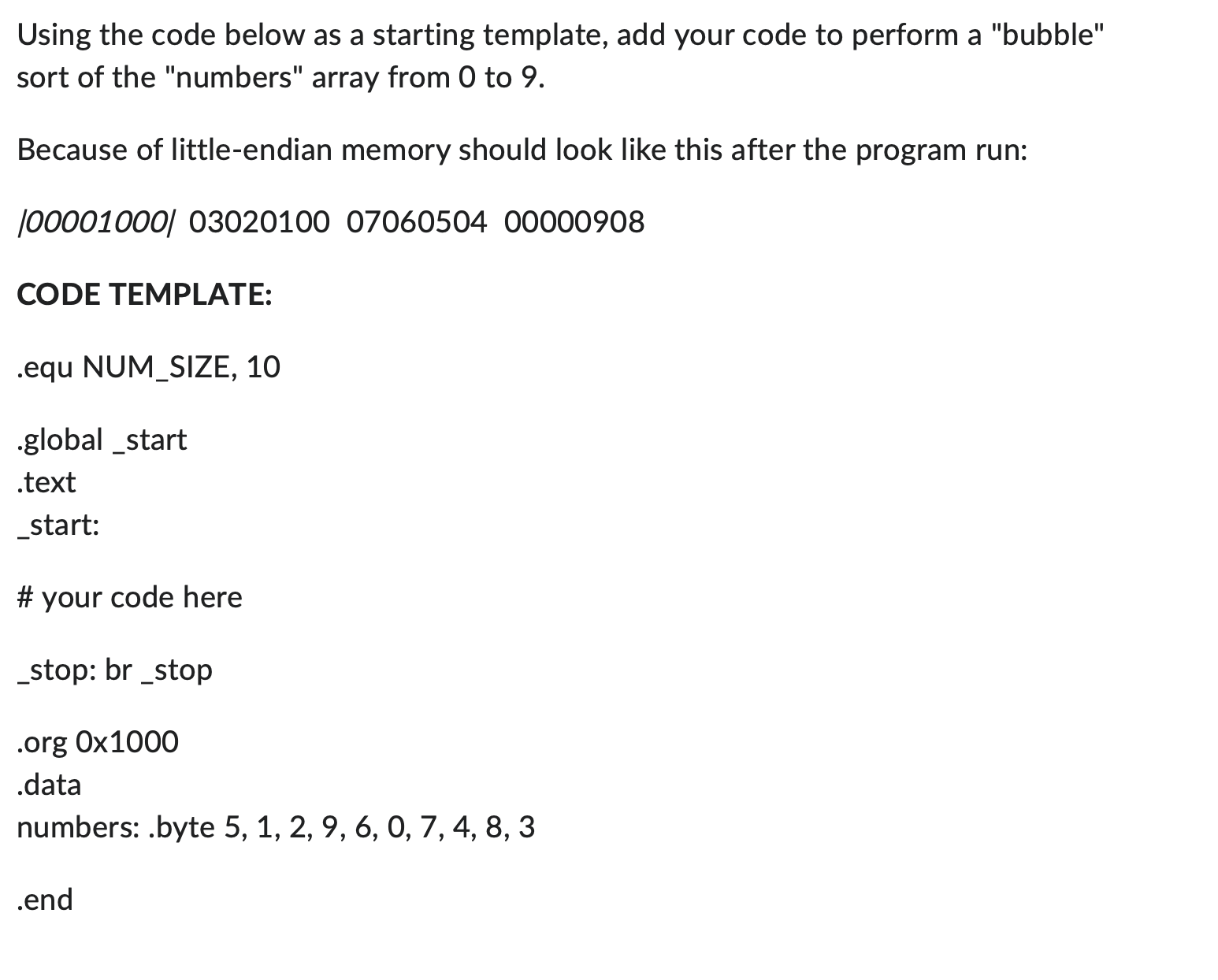 Solved Must be ﻿writing In ﻿NIOS II - DE-10 . ﻿Use proper | Chegg.com