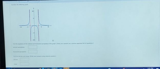 Solved Consider the following graph:find the equations of | Chegg.com