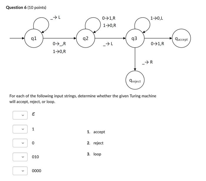 For Each Of The Following Input Strings Determine 3686