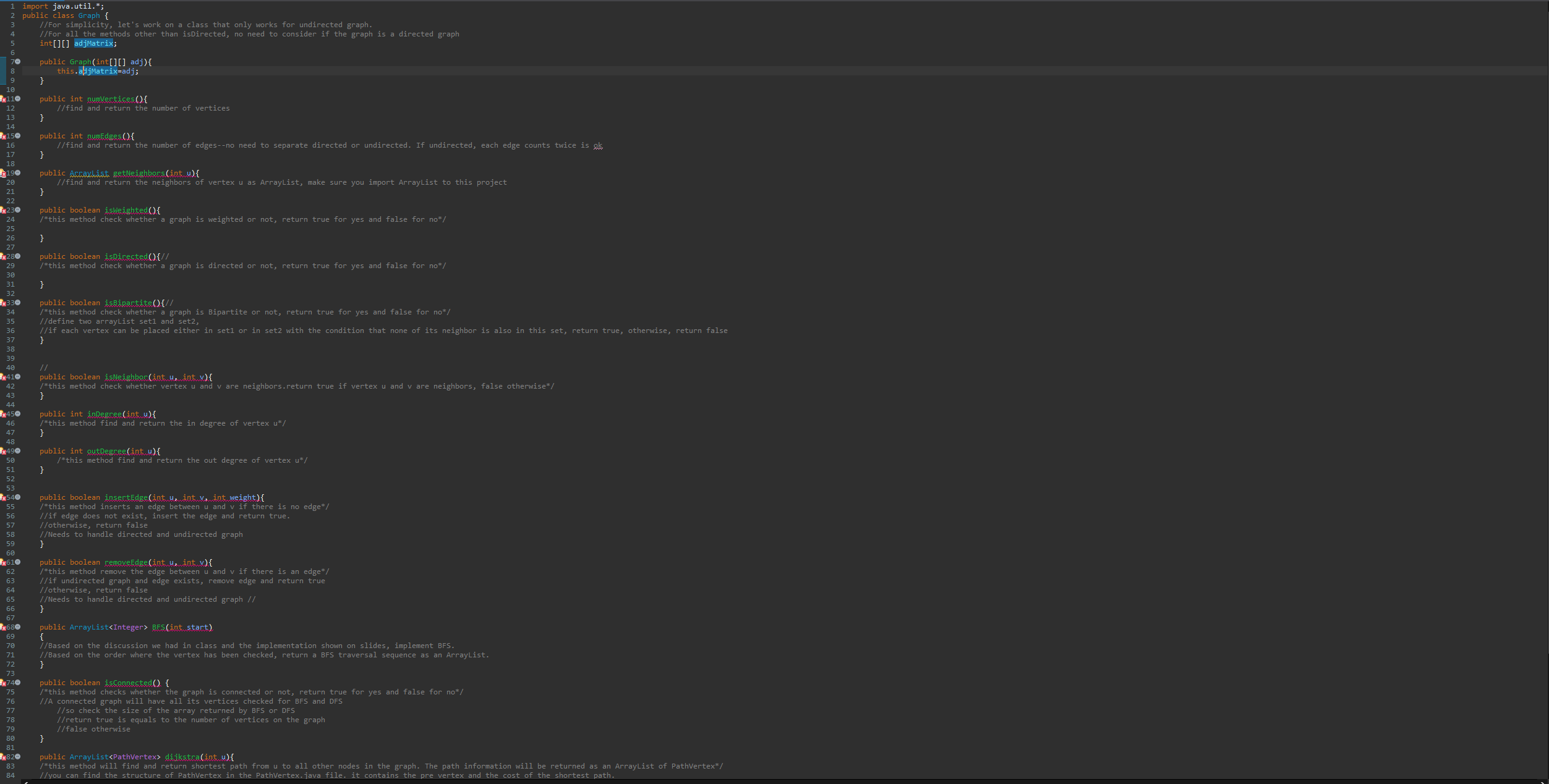 Solved im having a little trouble on my computer science | Chegg.com