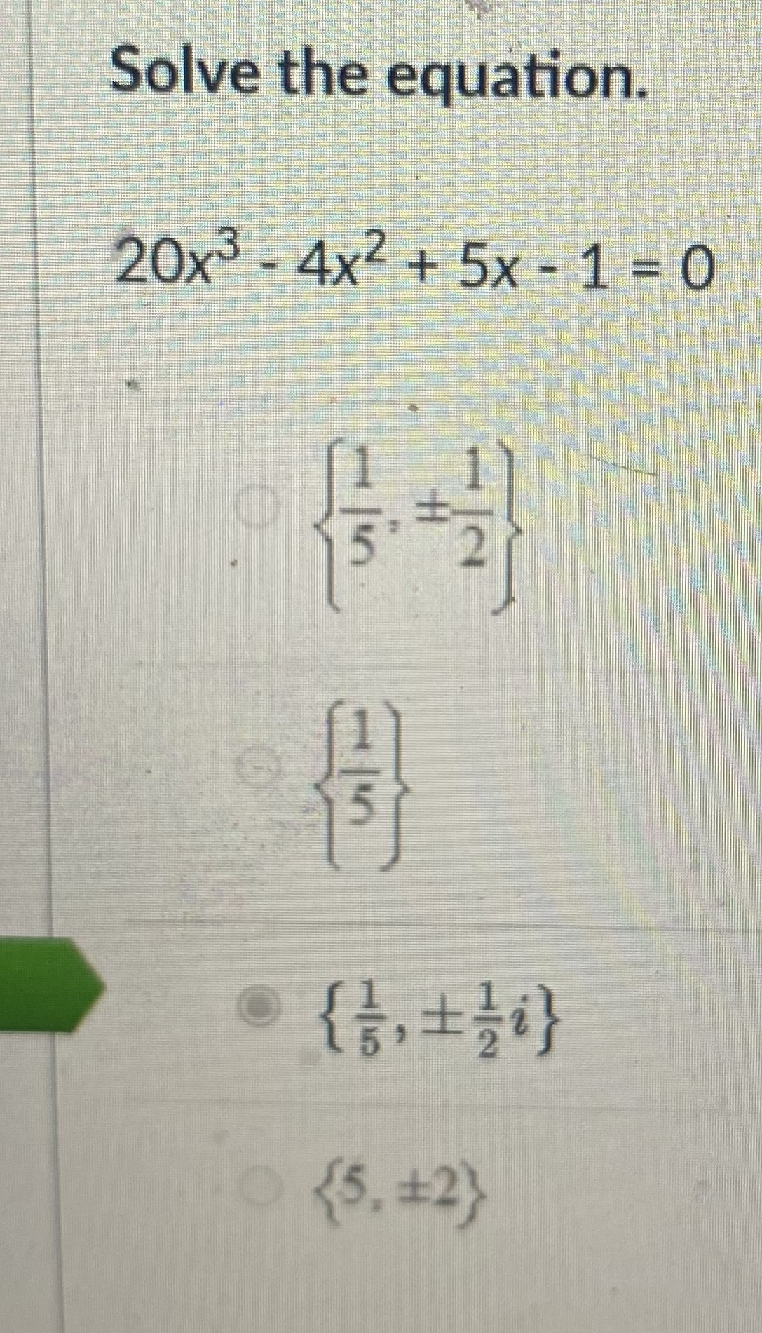 Solved Solve the | Chegg.com