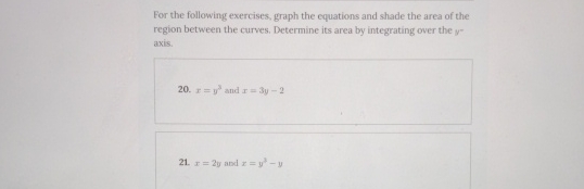 Solved For the following exercises, graph the equations and | Chegg.com