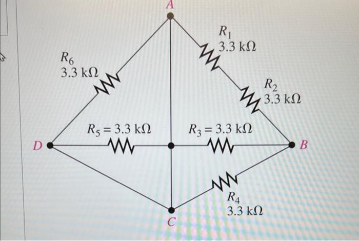 Solved Find Resistance between Nodes A&BFind Resistance | Chegg.com