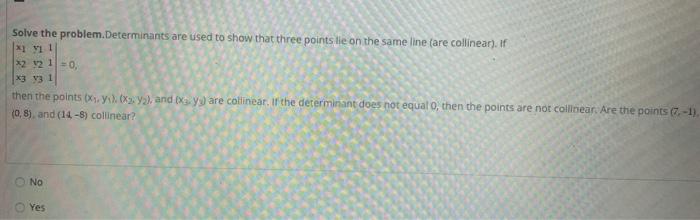 Solved Let A be row equivalent to B, then det A and det B | Chegg.com