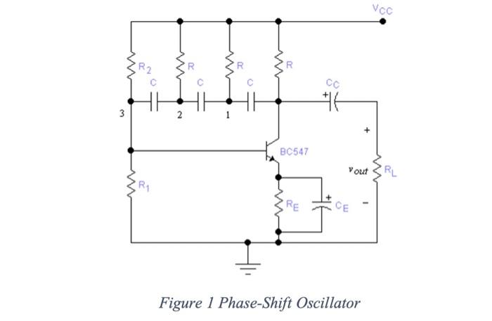 Solved 1. Consider the Phase-Shift Oscillator circuit shown | Chegg.com