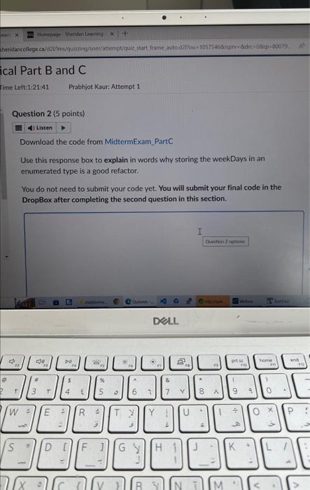 Solved Download the code from MidtermExam_PartC Use this | Chegg.com