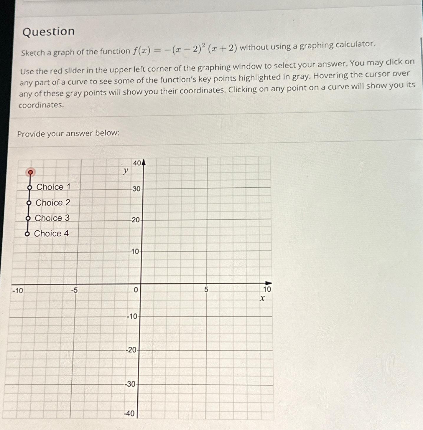 Solved QuestionSketch a graph of the function | Chegg.com