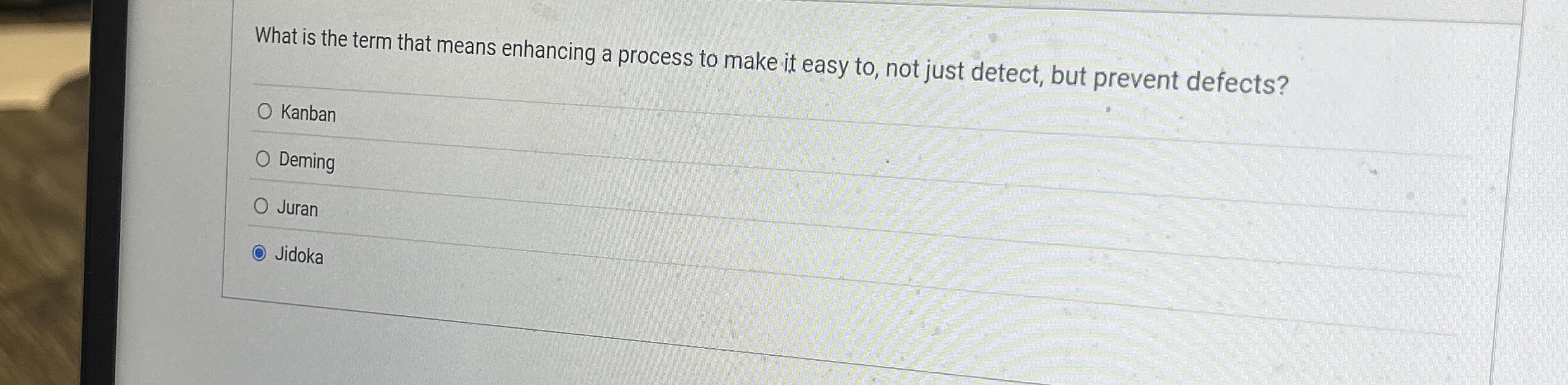Solved What is the term that means enhancing a process to | Chegg.com