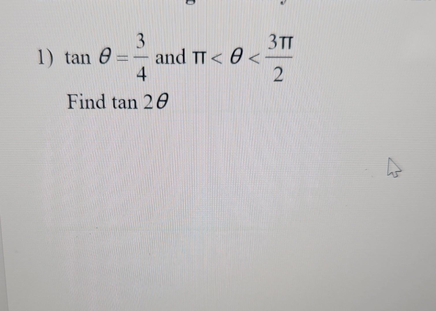 Solved Use a double-angle identity to find the exact value | Chegg.com