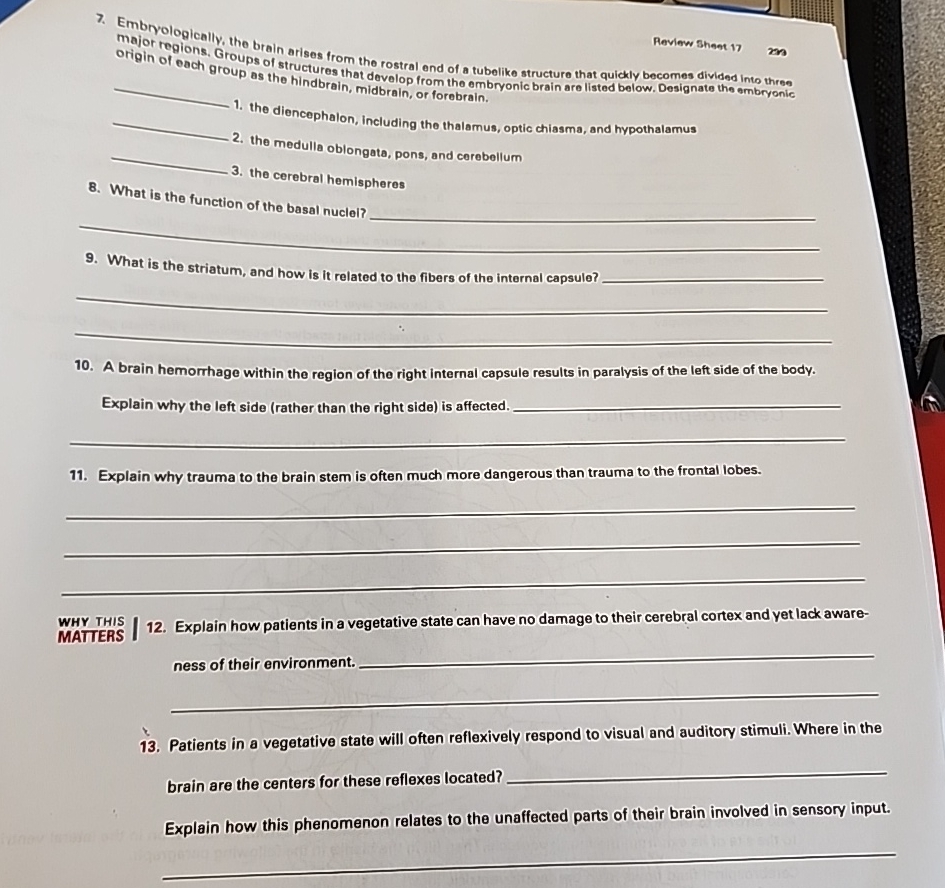 Solved Embryologically, the brain arises from the rostral | Chegg.com