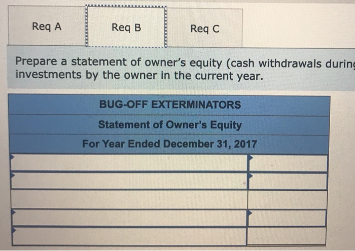 Solved Bug-Off Exterminators provides pest control services | Chegg.com