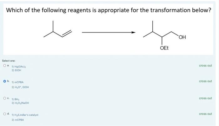 Solved The Williamson ether synthesis is a better method | Chegg.com