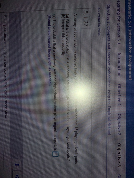 Solved mework: 5.1 Interactive Assignment reparing for | Chegg.com