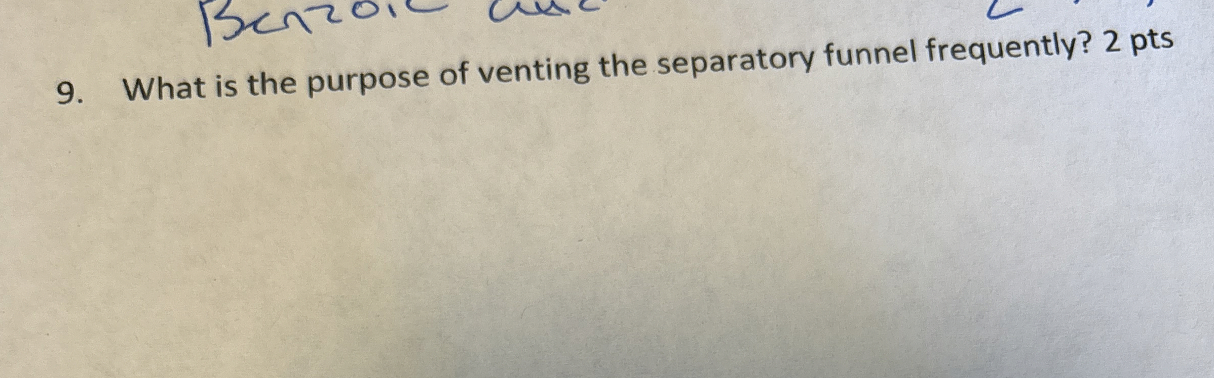 Solved What is the purpose of venting the separatory funnel | Chegg.com