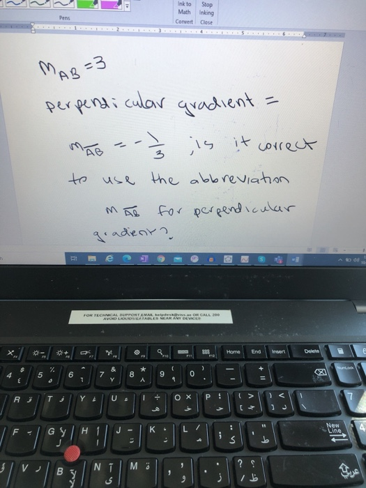 Solved is it to correct to use the abbreviation symbol for | Chegg.com