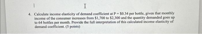 Solved 2. Calculate the price elasticity of demand | Chegg.com