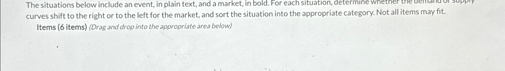 Solved The situations below include an event, in plain text, | Chegg.com