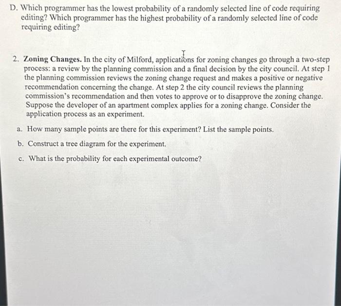 Solved Instructions: i. For each question, calculate the | Chegg.com