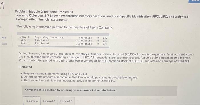 Solved Problem: Module 2 Textbook Problem 11 Learning | Chegg.com