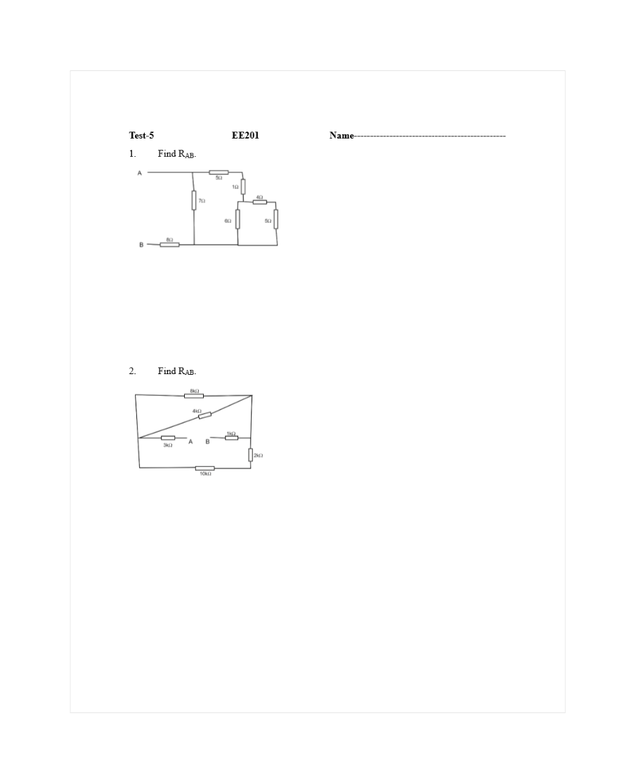 Solved Find Rab for question 1 and 2. | Chegg.com Solved Find Rab for question 1 and 2. | Chegg.com
