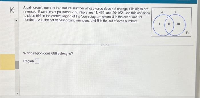 Solved A Palindromic Number Is A Natural Number Whose Value