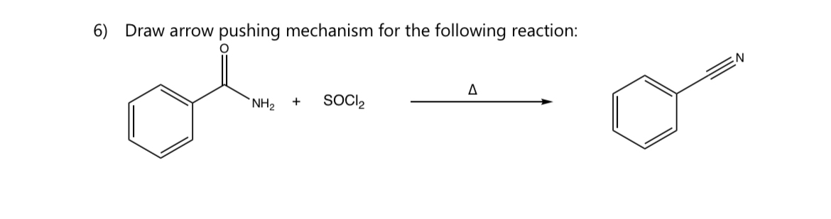 Solved Draw arrow pushing mechanism for the following | Chegg.com