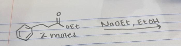Solved NaOEt, EtOH | Chegg.com
