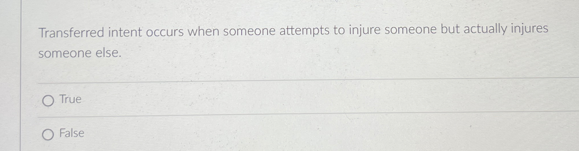 Solved Transferred intent occurs when someone attempts to | Chegg.com