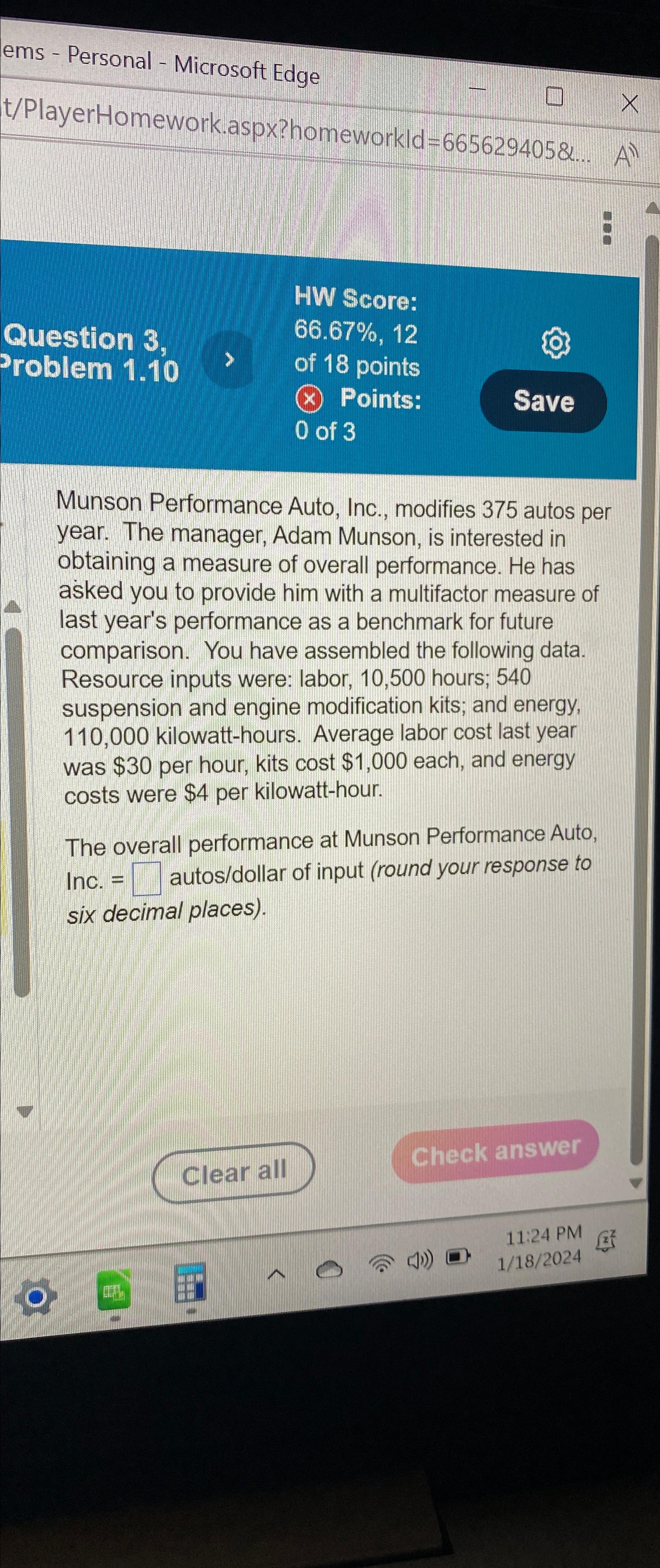 Solved ems - ﻿Personal - ﻿Microsoft | Chegg.com