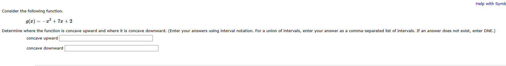 Solved Help with SymbConsider the following | Chegg.com