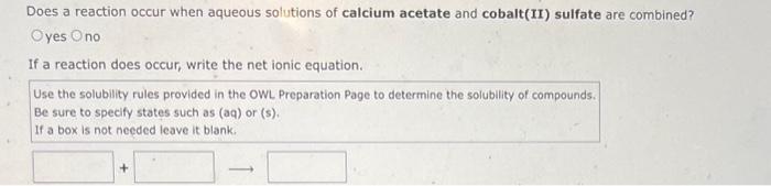 Solved Writing Net Ionic Equations 1. Write reactants. 2. | Chegg.com