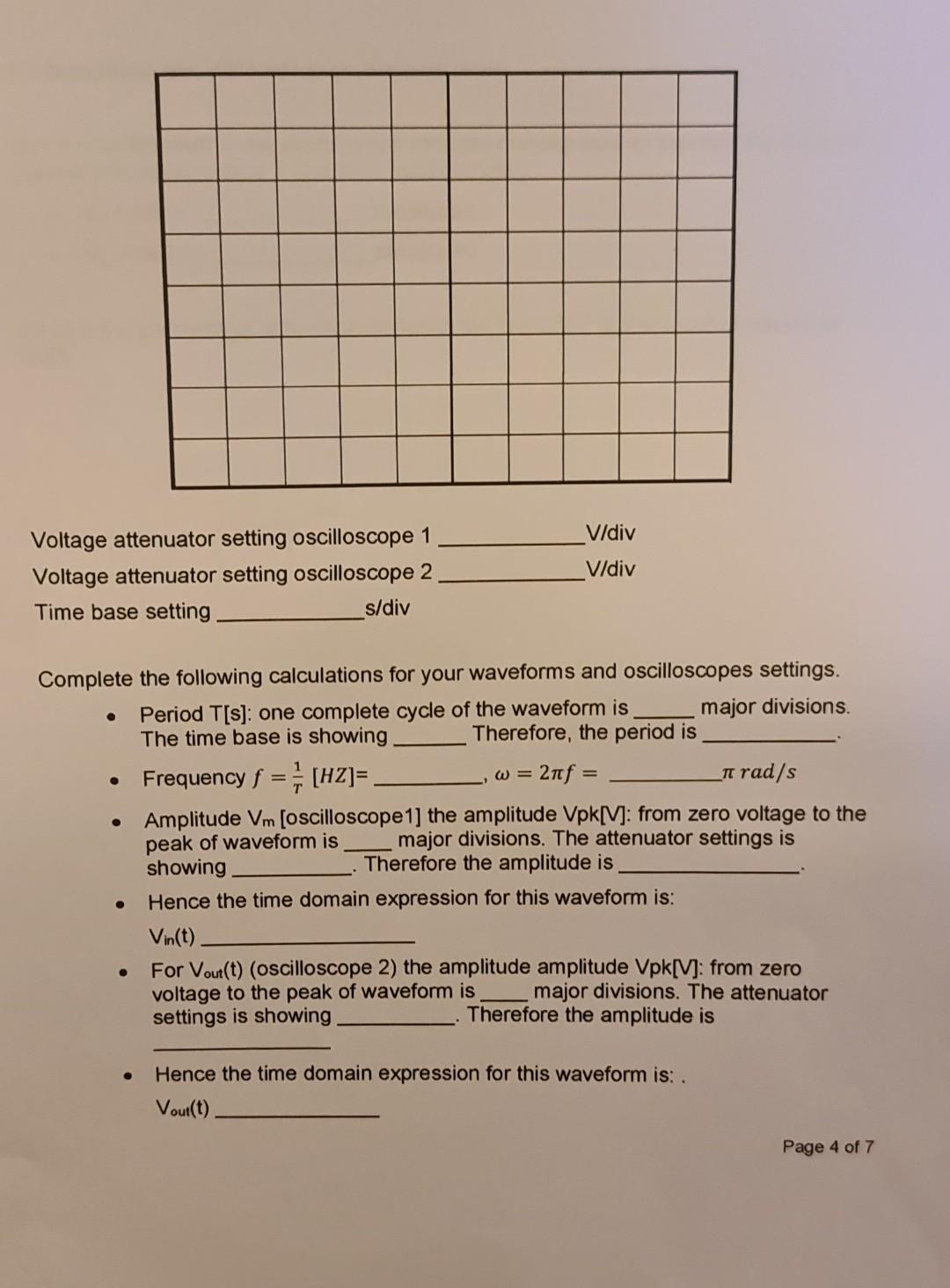 Solved 1. Examine Input and Output voltages for a Simple | Chegg.com