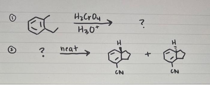 Solved Draw the missing reactants or products involved in | Chegg.com
