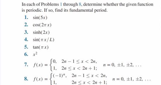 Solved In Each Of Problems 1 Through 8 Determine Whether 6171