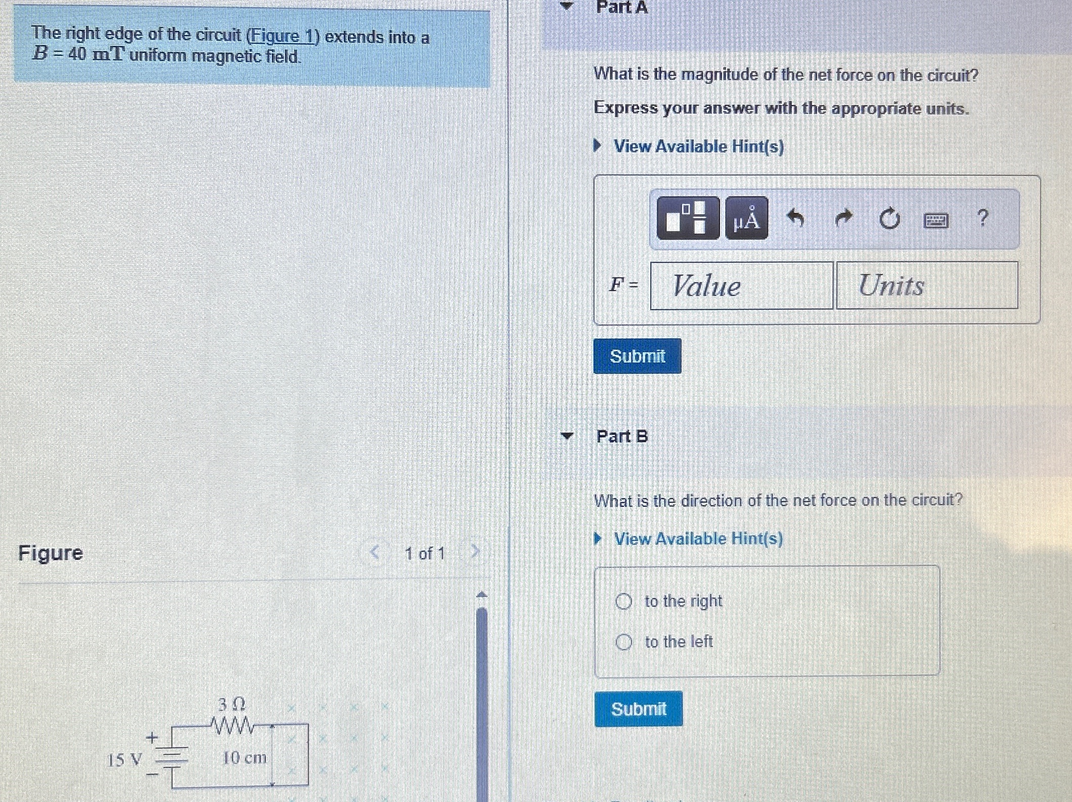 Solved The right edge of the circuit (Figure 1) ﻿extends | Chegg.com