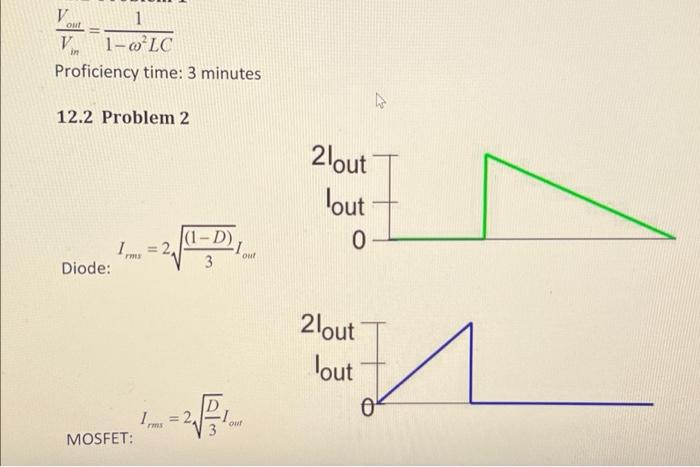 Solved 1. Find the Vout /Vin transfer function for the LC | Chegg.com