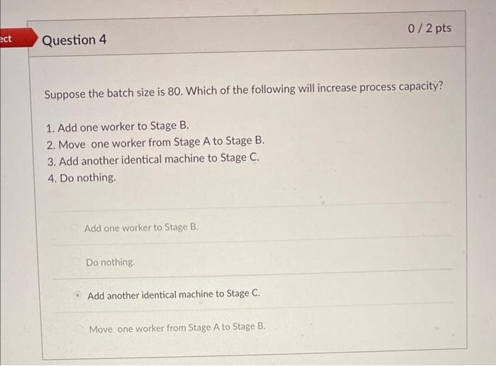 Solved Consider a 3-stage sequential batch process. Assume | Chegg.com