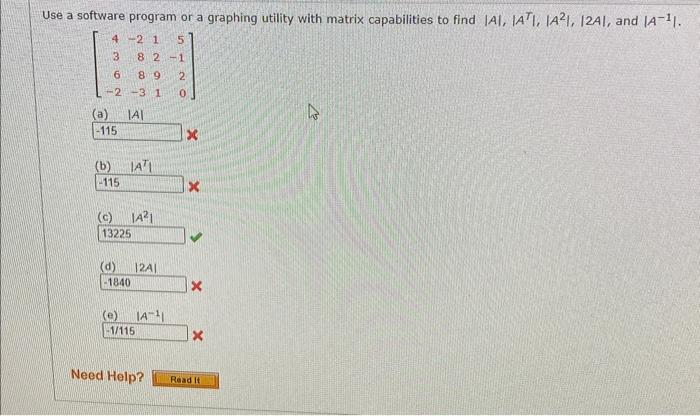 Solved Use a software program or a graphing utility with | Chegg.com