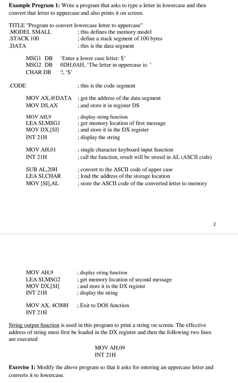 Solved Example Program 1 Write A Program That Asks To Type 5803