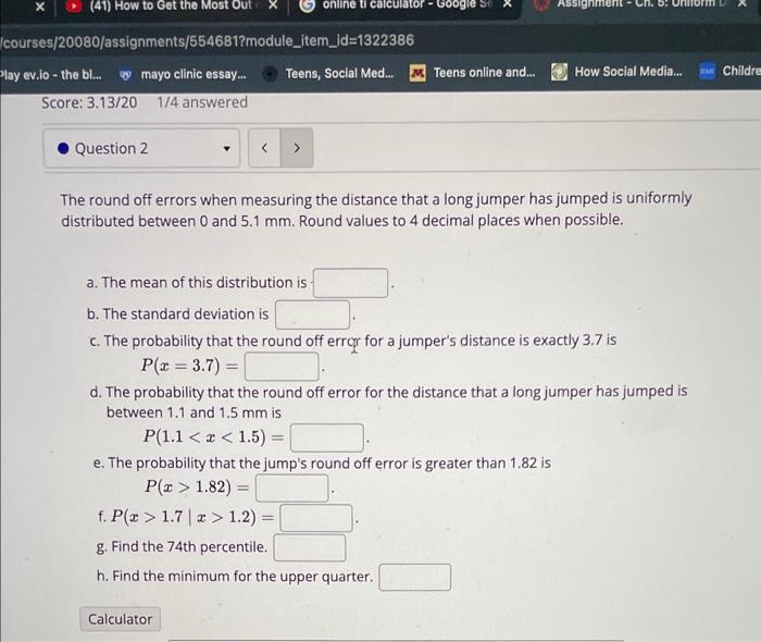 Solved The round off errors when measuring the distance that | Chegg.com