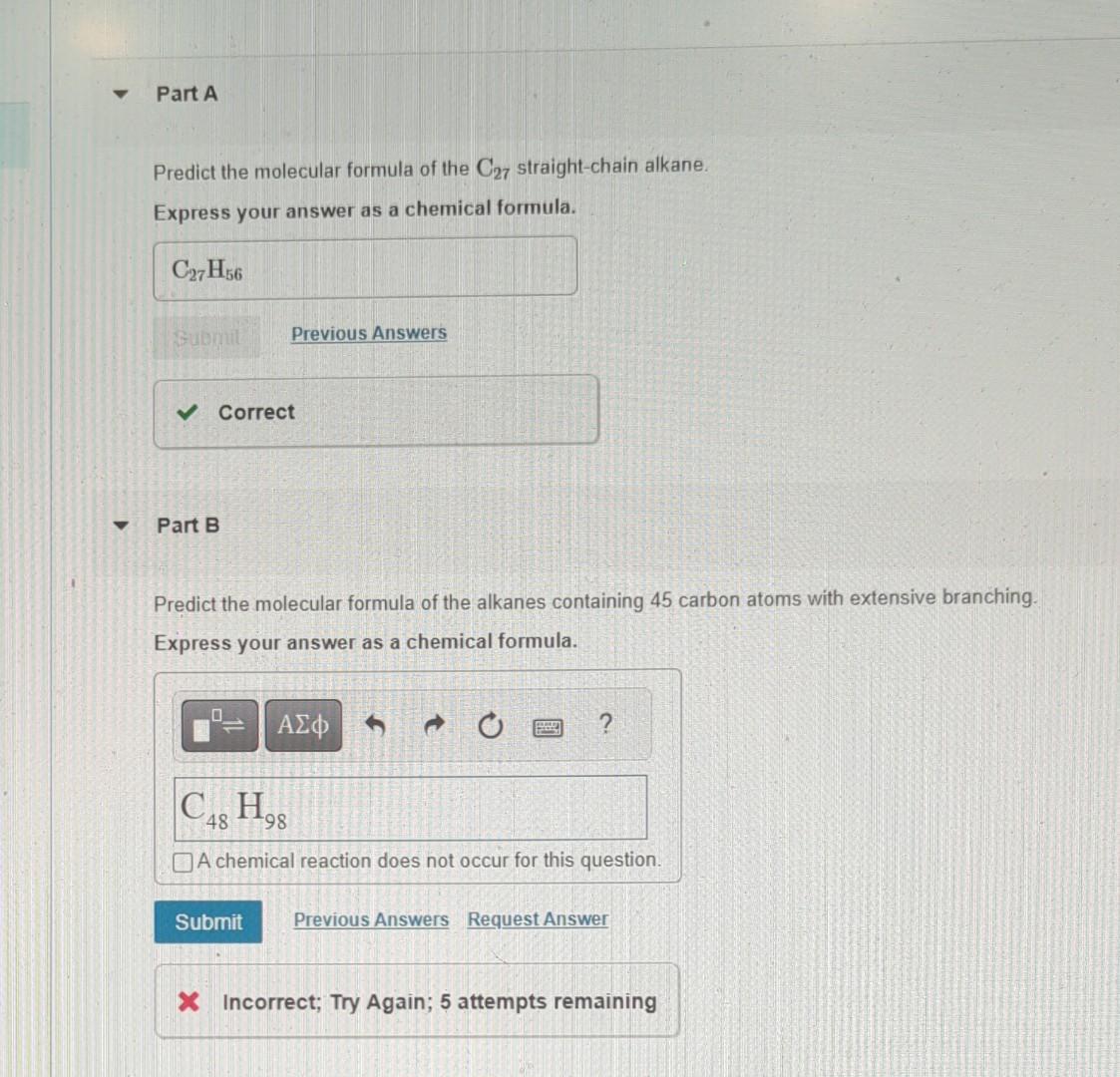 Solved Predict the molecular formula of the C27 | Chegg.com