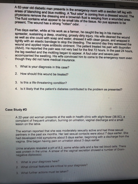 Solved please sure to note what cases you are answering ! | Chegg.com