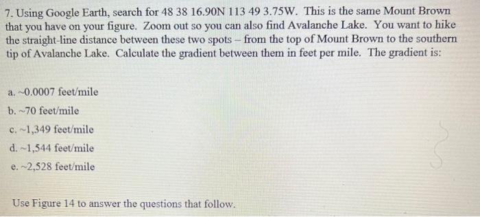 Solved Lab Exercise Part A - Topographic Map Skills Use | Chegg.com