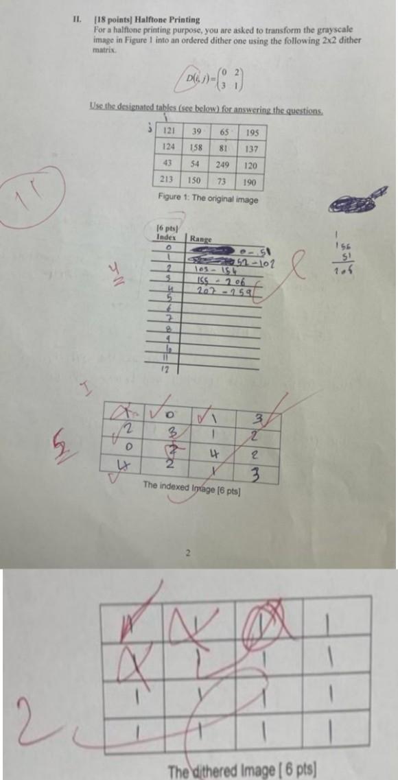 Solved Course: Multimedia Please solve this question | Chegg.com